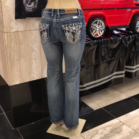Platinum Plush | Jeans | Ladies Pistol Pocket Bling Denim Jeans Sizes ...